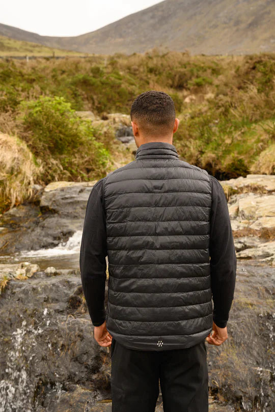 Alpine Mens Packable Down Vest - Black – Mac in a Sac AU