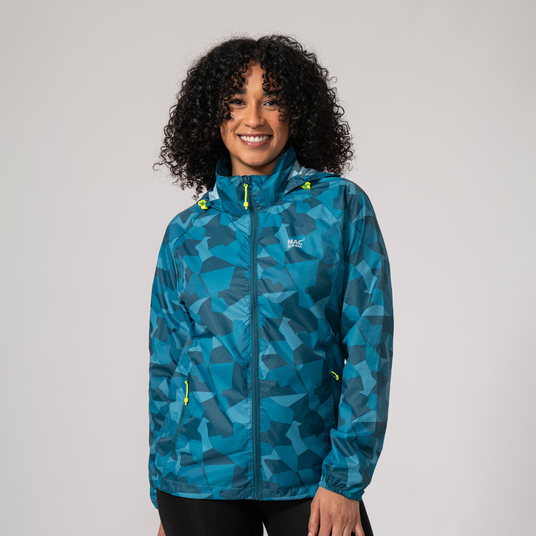 Origin 2 Packable Jacket - Teal Camo – Mac in a Sac AU