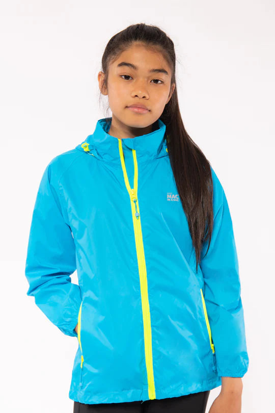 Origin 2 Mini Packable Jacket - Neon Blue – Mac in a Sac AU