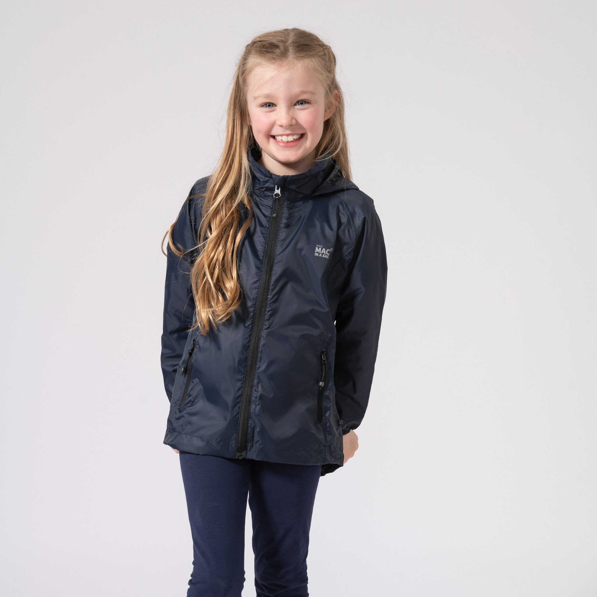 Origin Mini Packable Jacket - Navy – Mac in a Sac AU