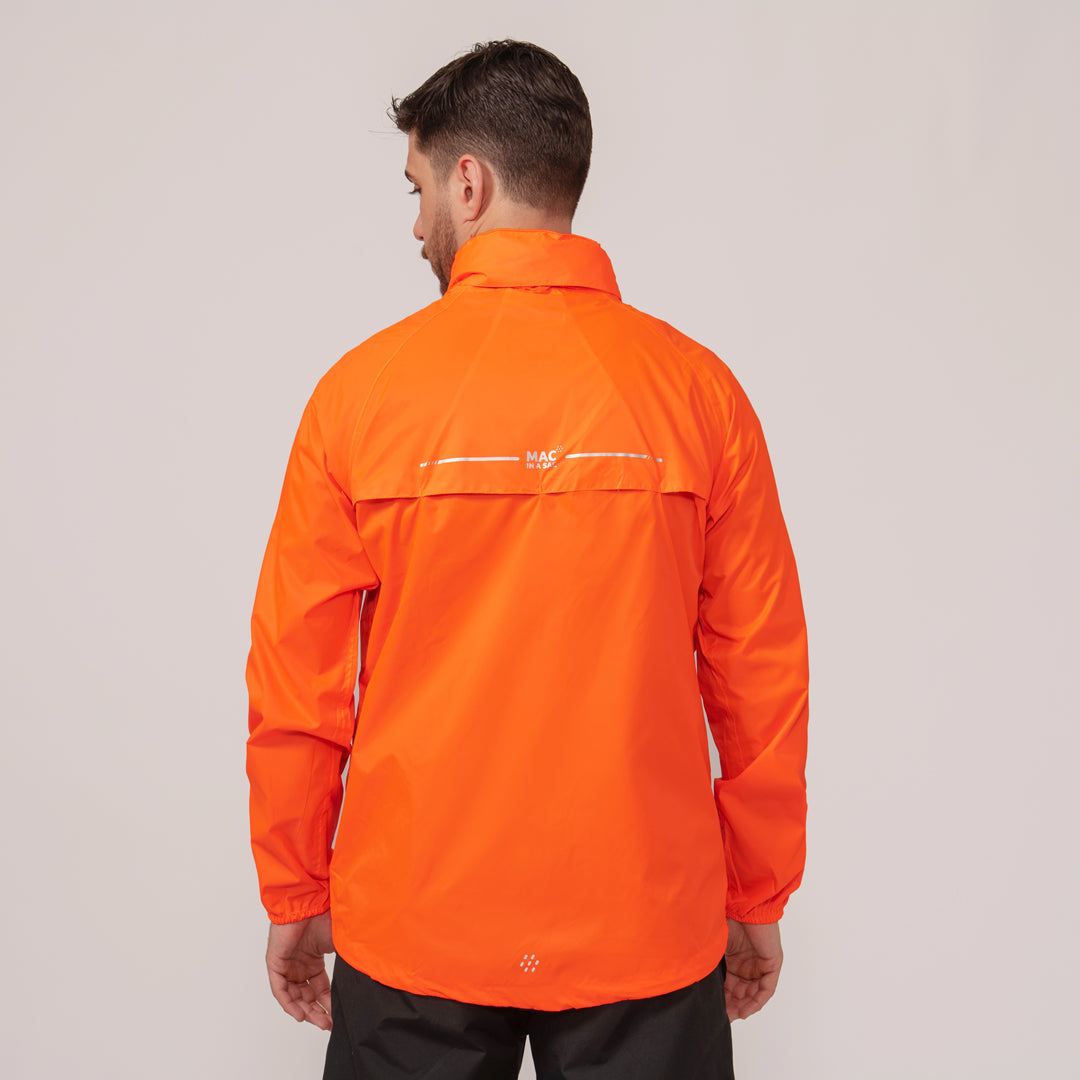 Origin Packable Jacket - Neon Orange – Mac in a Sac AU