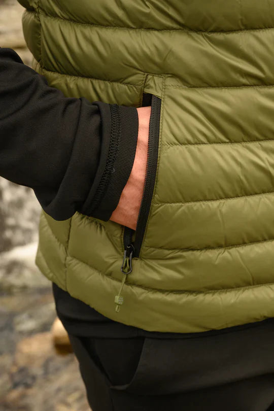 Alpine Men's Packable Down Vest - Khaki – Mac in a Sac AU